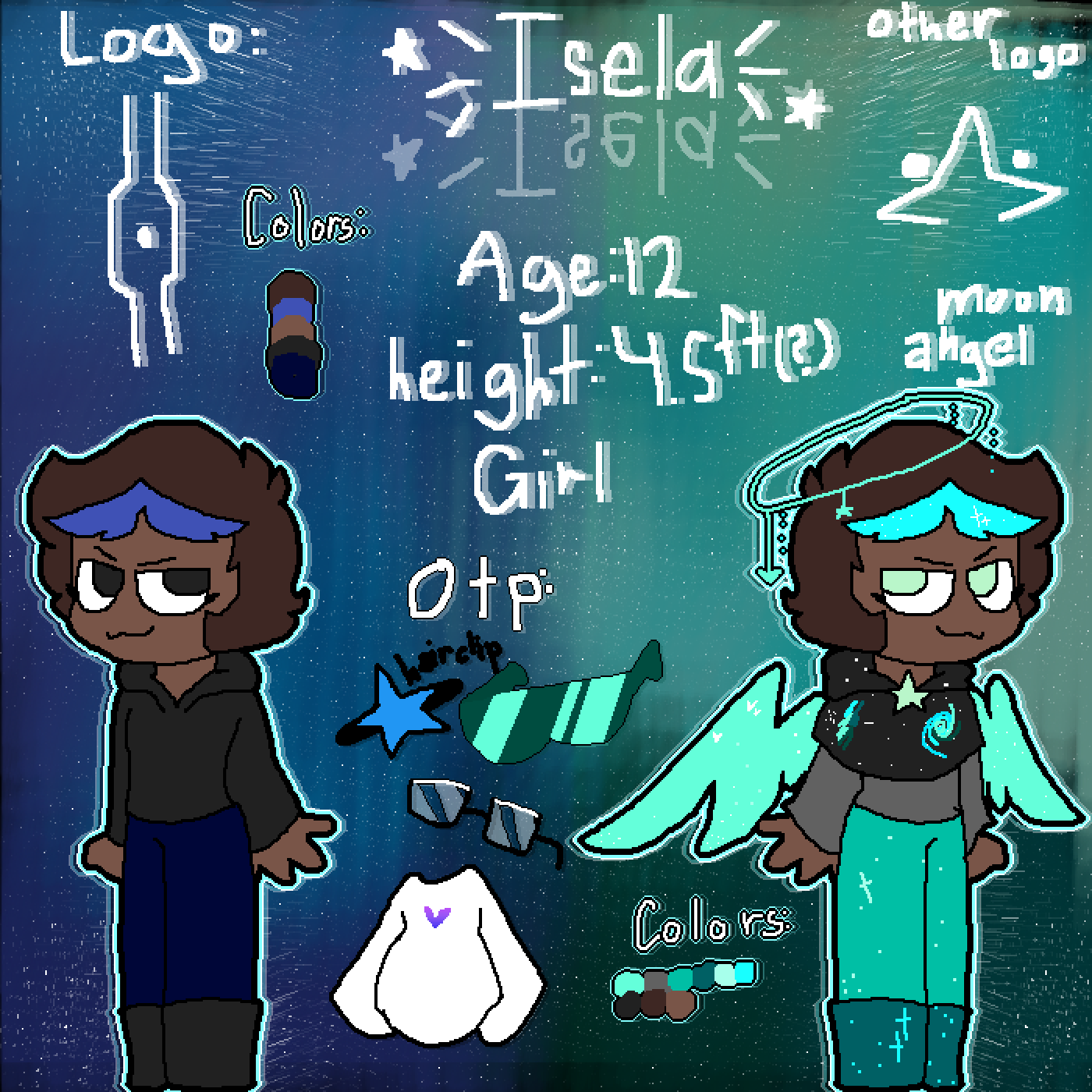 Pixilart - Isela Ref Sheet!!(Update) by Vessel