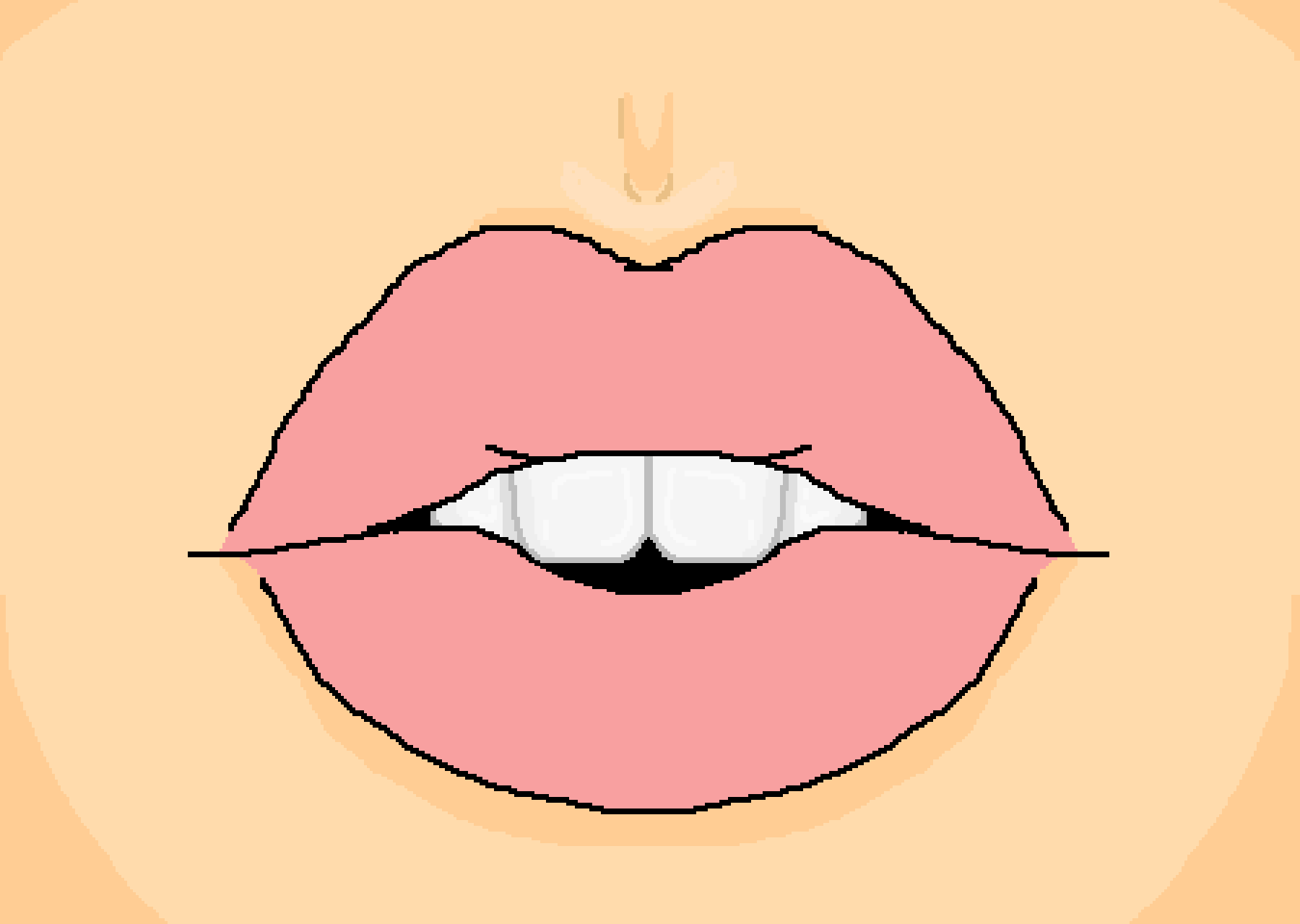 Pixilart - Lip Gif by Unikittygirl242