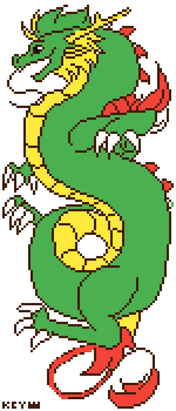 Edición Chinese dragon - Herramienta gratuita de dibujo en línea de ...