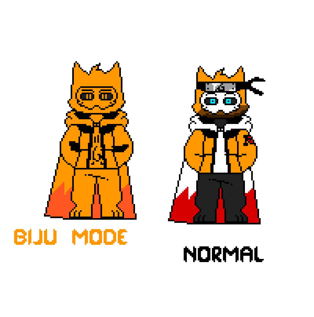 Pixilart - Naruto Puro base HOKAGE by TheBullOld