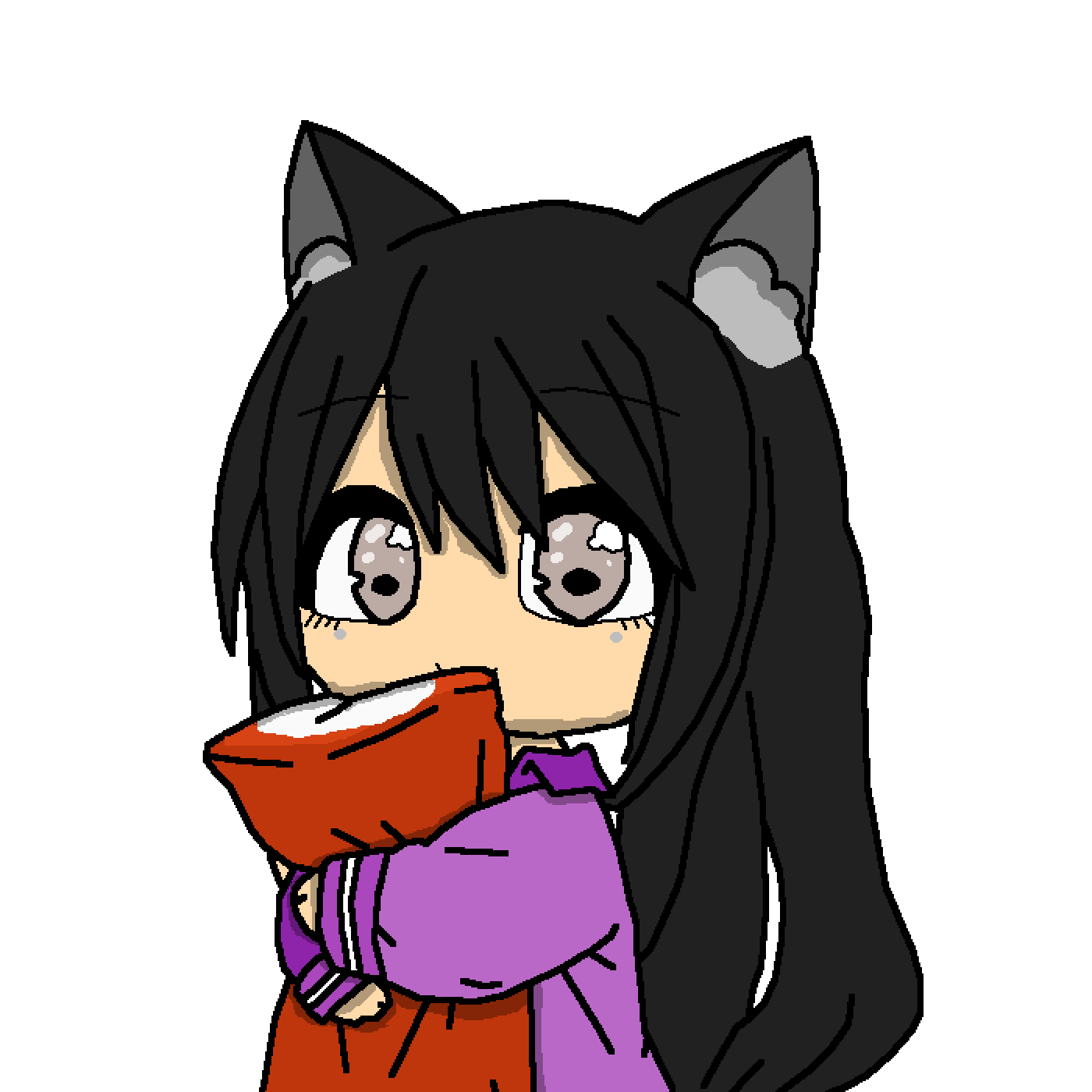 Pixilart - Cute Gacha Base by lemondaCREWPSTR