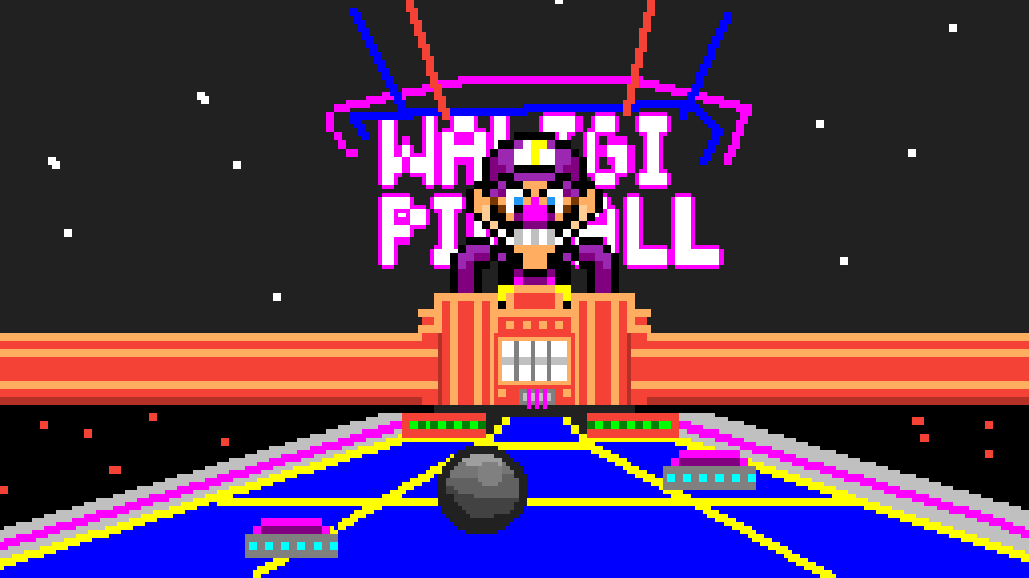 Pixilart - waluigi pinball by RyanNotHere