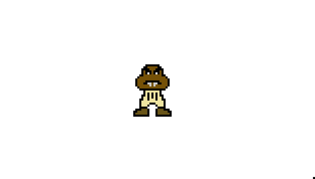 Editing Goomba - Free online pixel art drawing tool - Pixilart