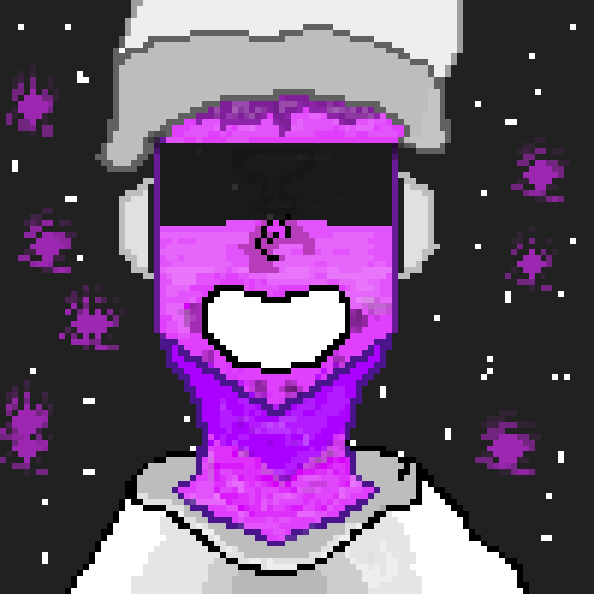 Pixilart - purple dude by TheDudeThatDidI
