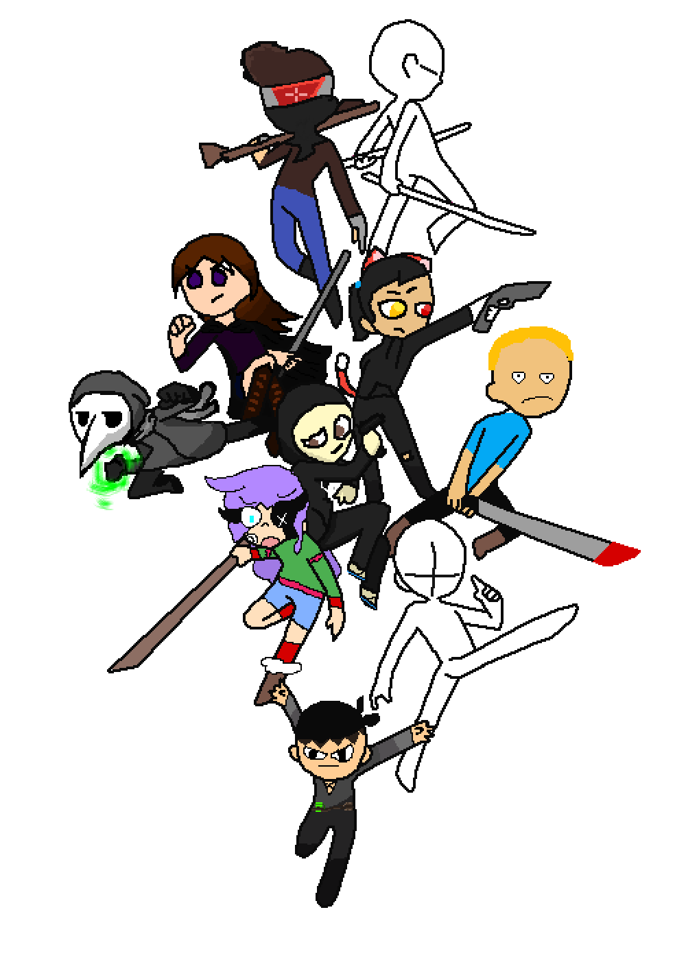 Editing Cape - Free online pixel art drawing tool - Pixilart