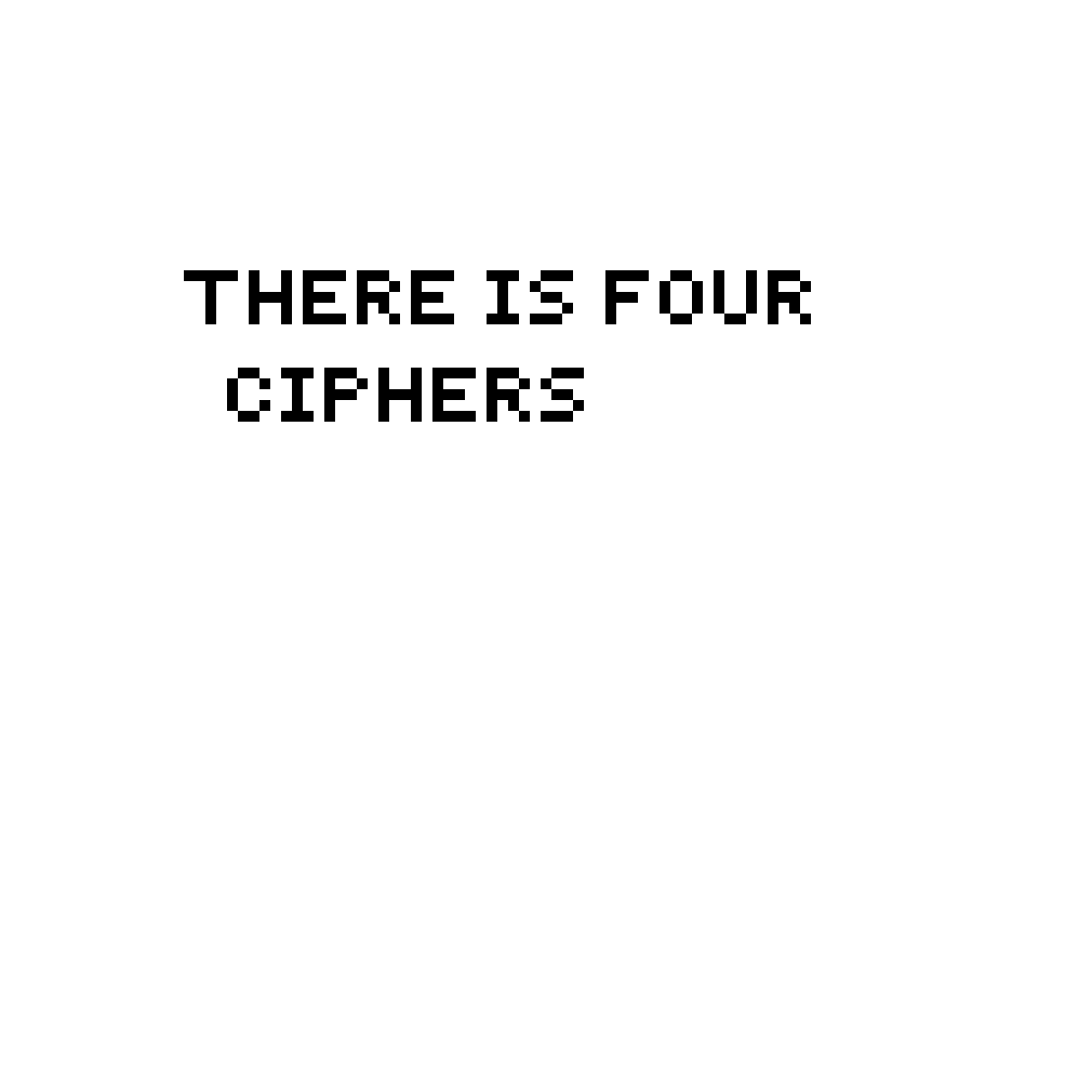 Pixilart - the cipher s by Anonymous