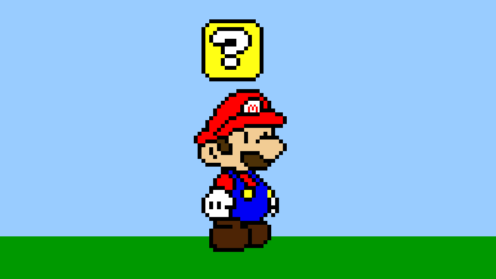 Pixilart - Mario by Arotima