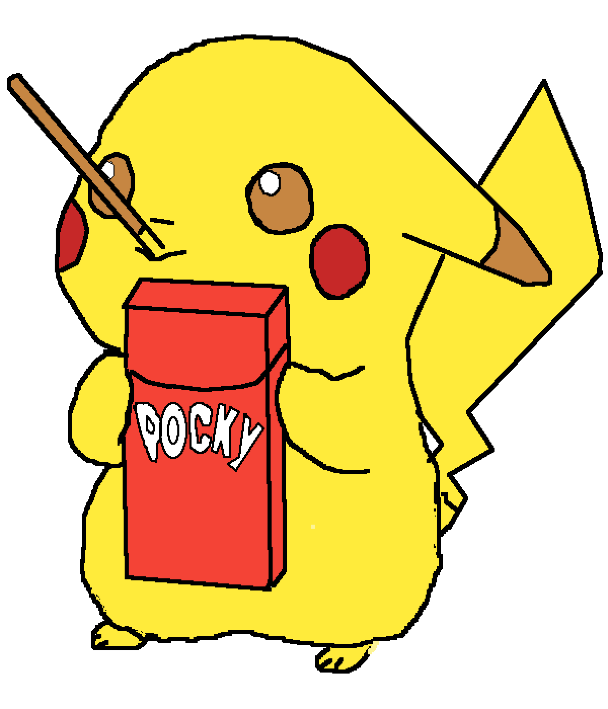 Kawaii Pocky Pikachu