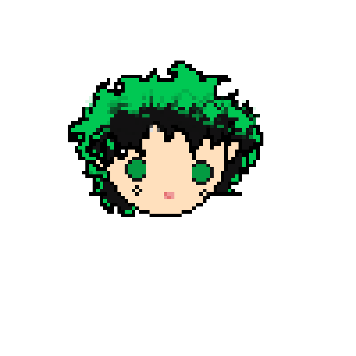 Edición Chibi Deku - Herramienta gratuita de dibujo en línea de pixel ...