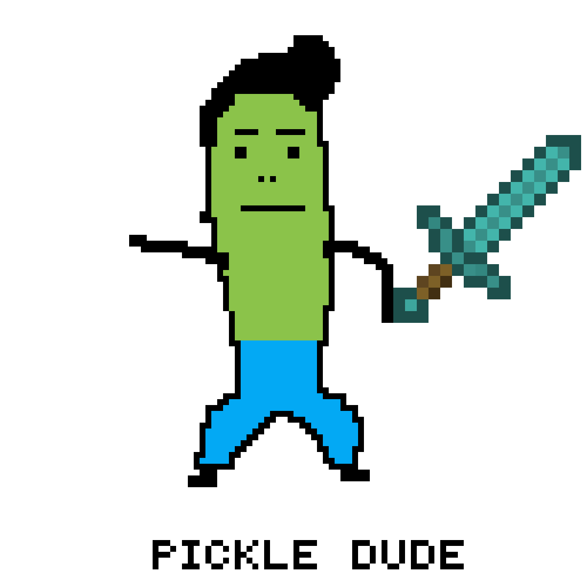 Editing The Amazing PICKLE - Free online pixel art drawing tool - Pixilart