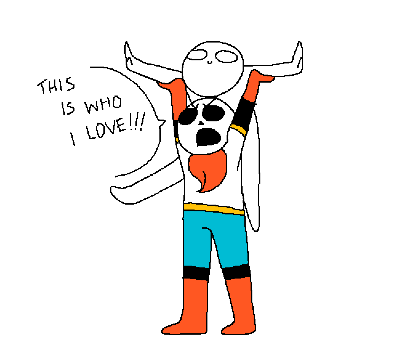 Pixilart - Papyrus x ???? by FurryBiscut