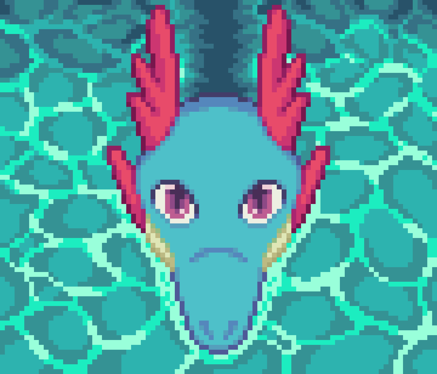 Pixilart - Water Cryptid by theredwolf66