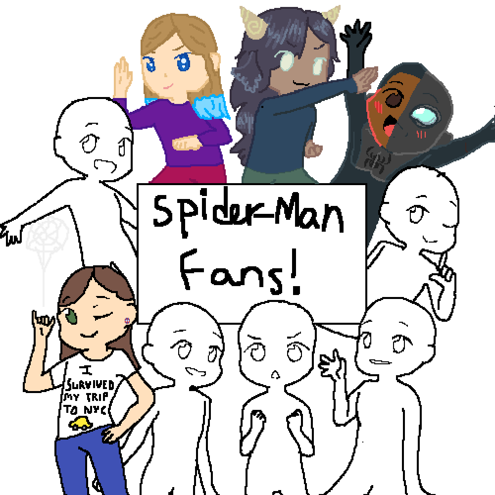 Pixilart - SPIDER GANG by Anonymous