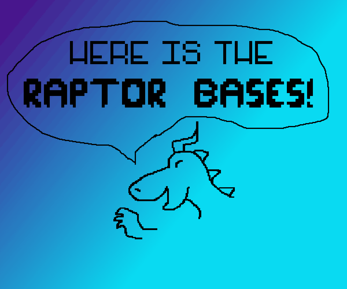 Pixilart - Raptor bases by CoralQueen