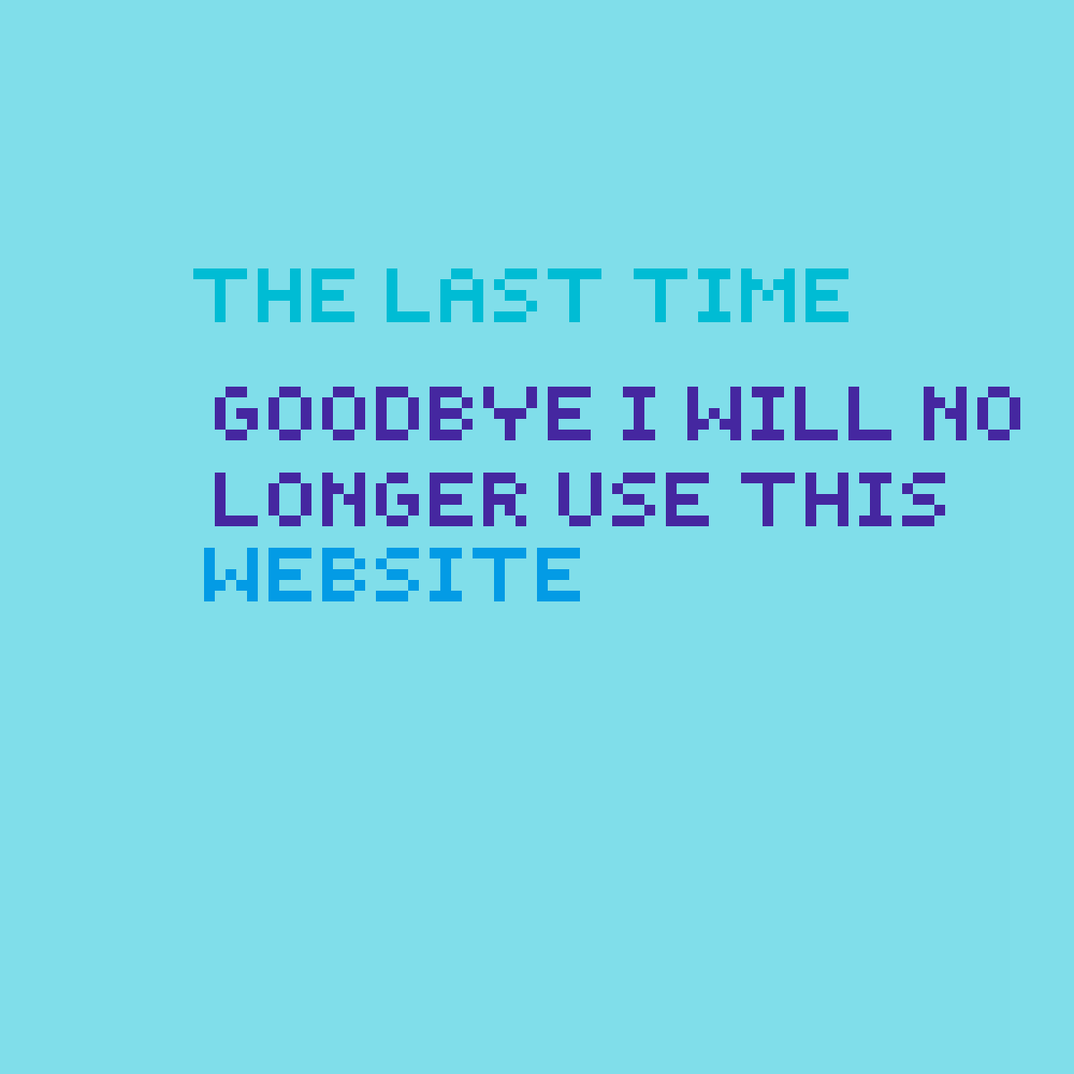 Pixilart - Goobye by sqeakyduck11