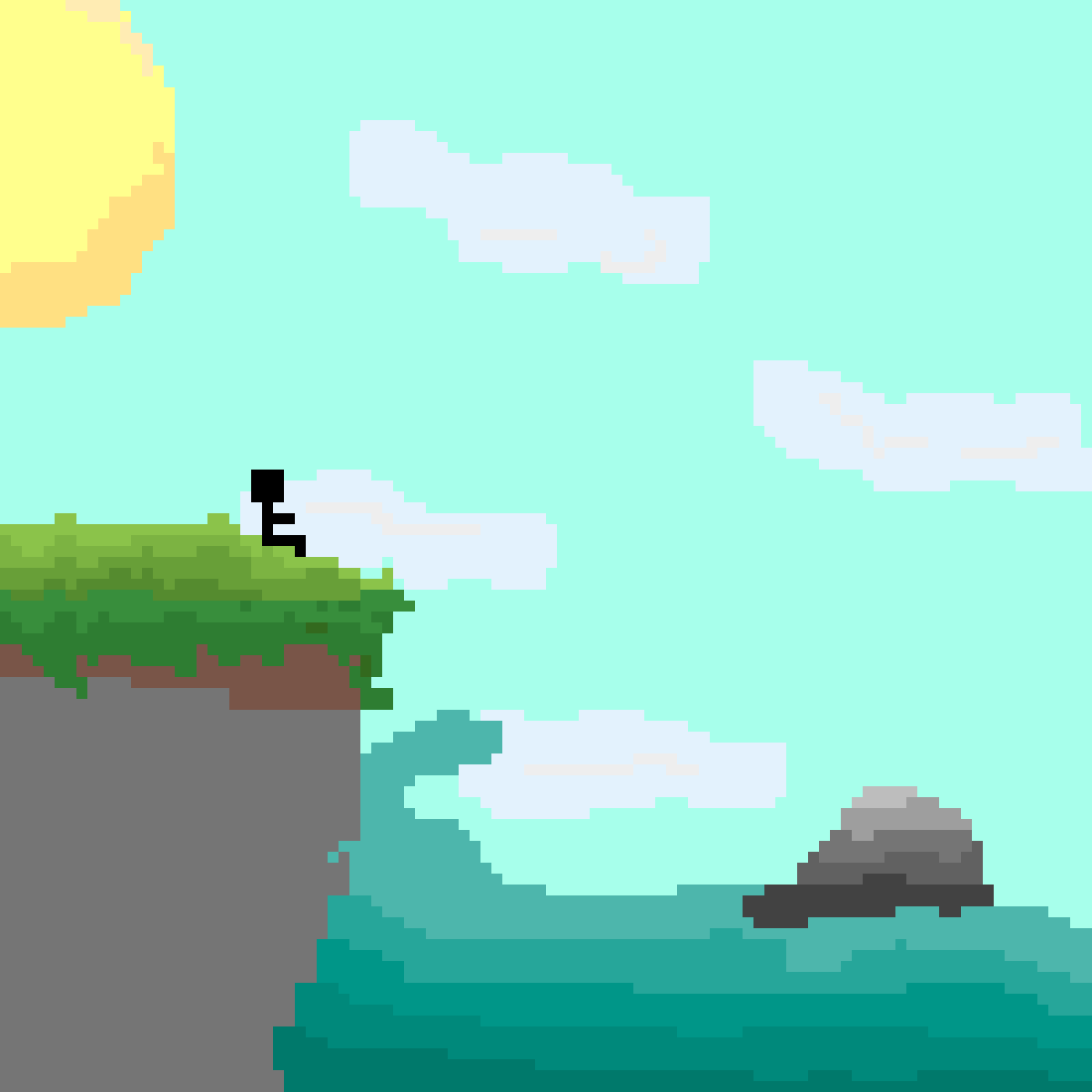 Editing Cliff watching - Free online pixel art drawing tool - Pixilart
