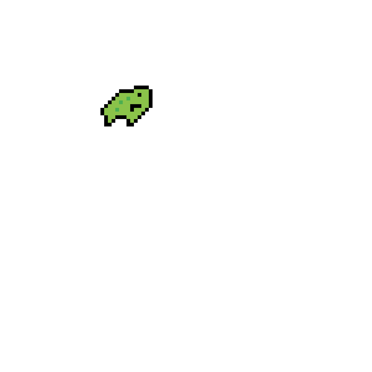 Editing Derpy frog - Free online pixel art drawing tool - Pixilart