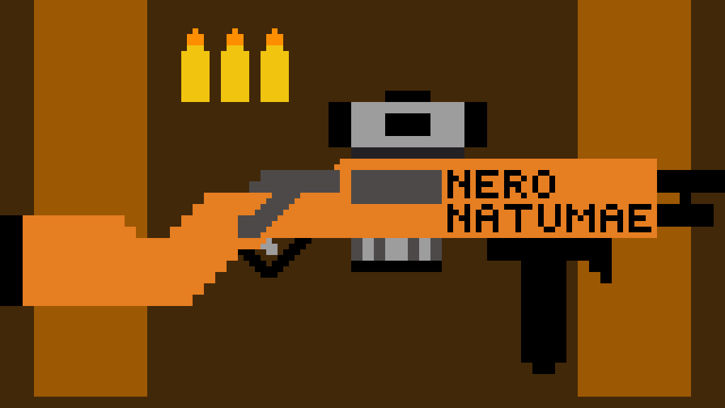 Pixilart - My First Pixel Gun Draw by NeroNatumae