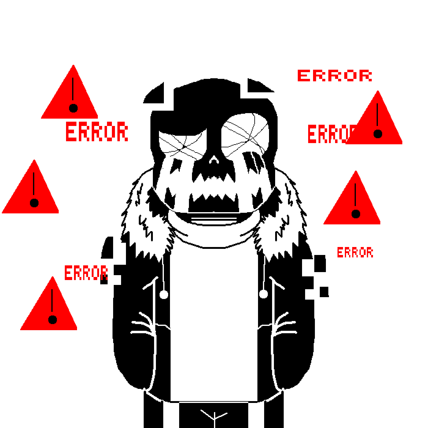 Pixilart - Alpha Corruption Sans by Insane-Artist
