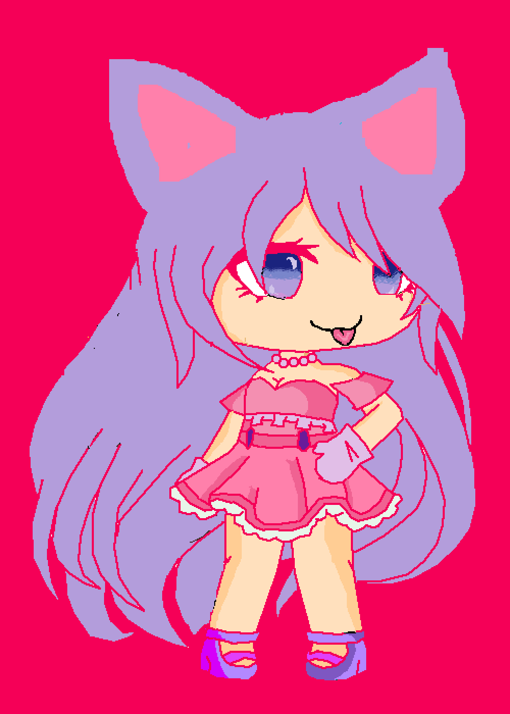 Pixilart - gacha by chibi-chan