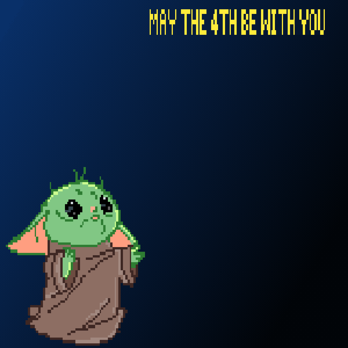 Pixilart - May the 4th be with you by CityGirlMadi