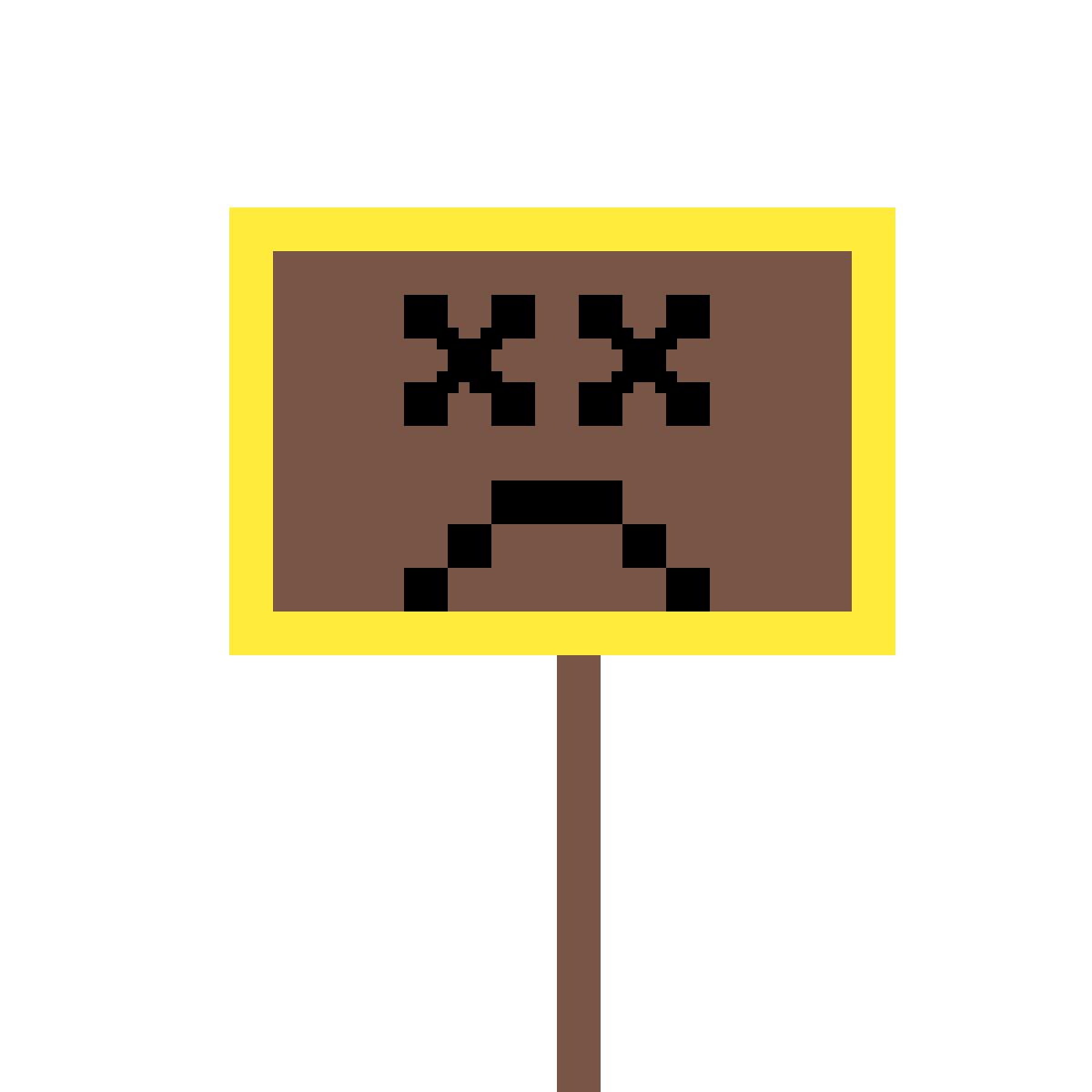 Editing danger sign tileset - Free online pixel art drawing tool - Pixilart