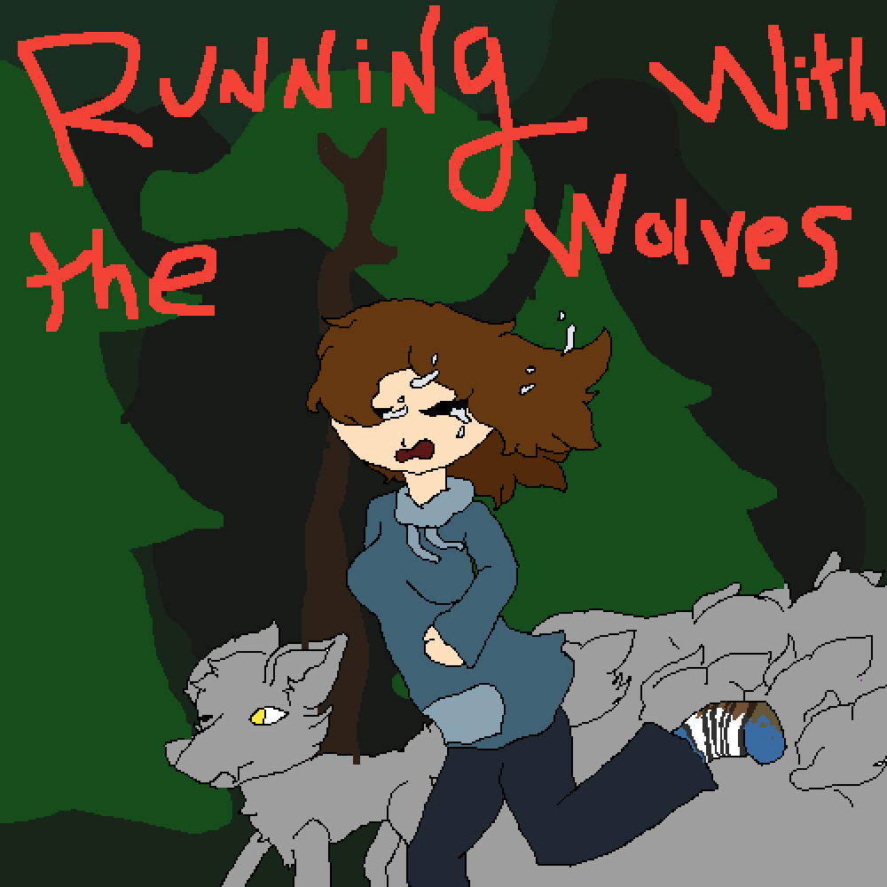 Pixilart - Running with the wolves (part one) by Jeffthkiller
