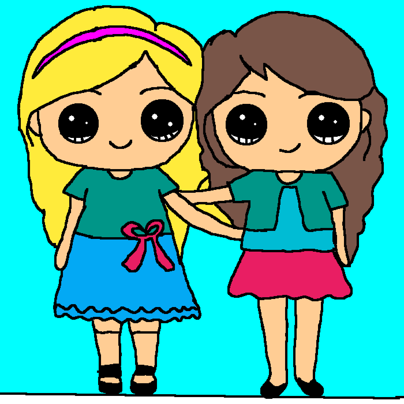 Edición Me and My BFF CLARA - Herramienta gratuita de dibujo en línea ...