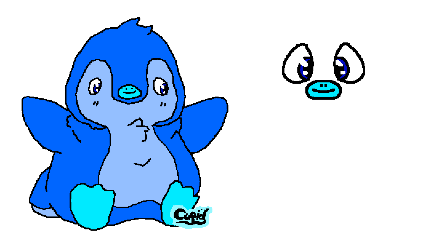 Pixilart - Perry Penguin by 12Bunnycoming4u