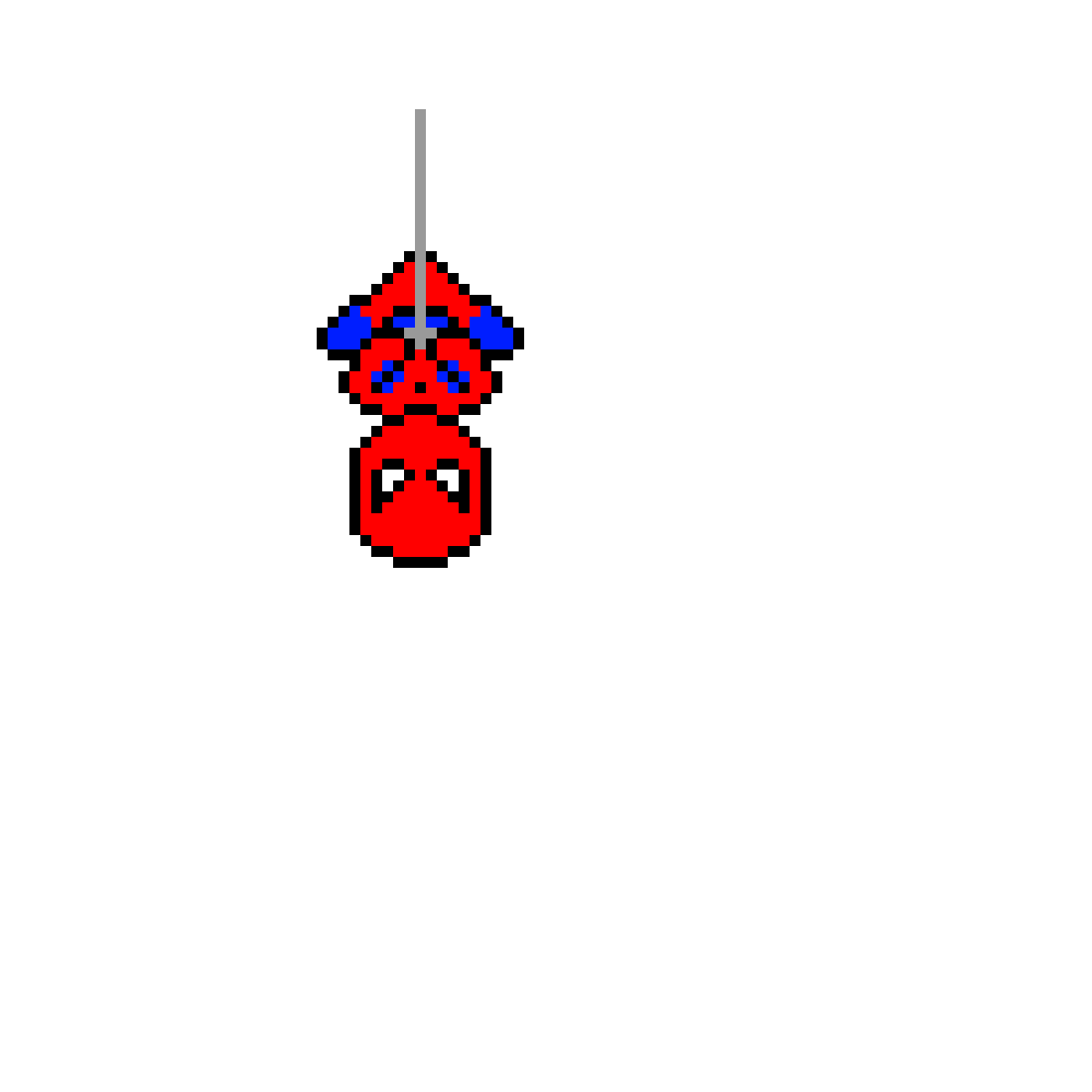 Editing Spider-Man - Free online pixel art drawing tool - Pixilart