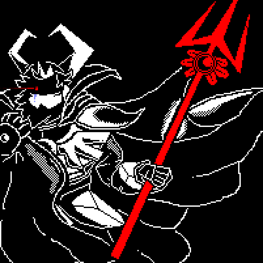 Pixilart - ASGORE. by brocollii-boi