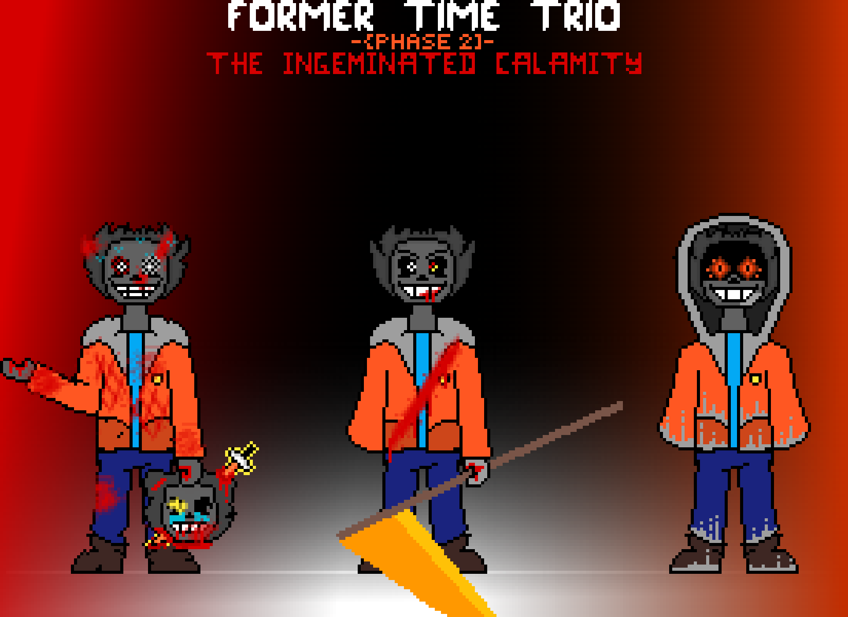 Pixilart - OC Former Time Trio by pixilbarkey