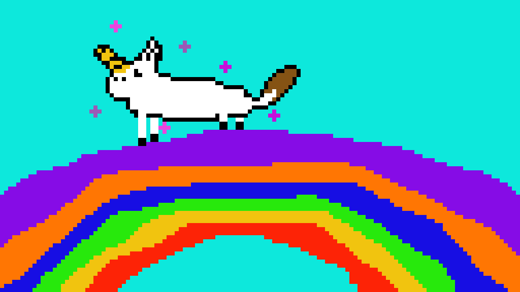 Pixilart - unicorn (fail) by FunNeed