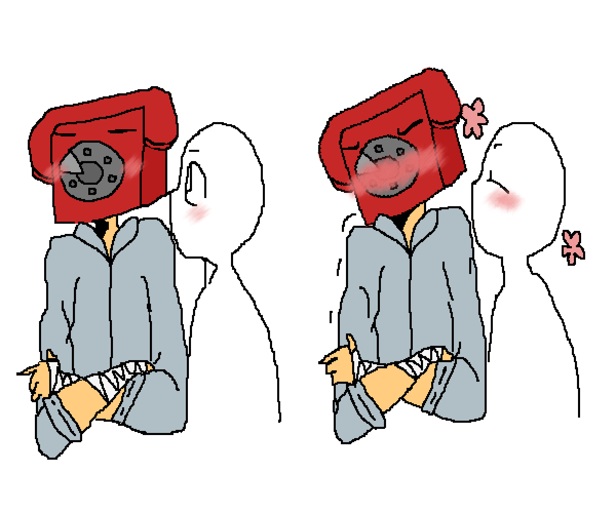 phone guy by AnimeWeeb2021 - Pixilart