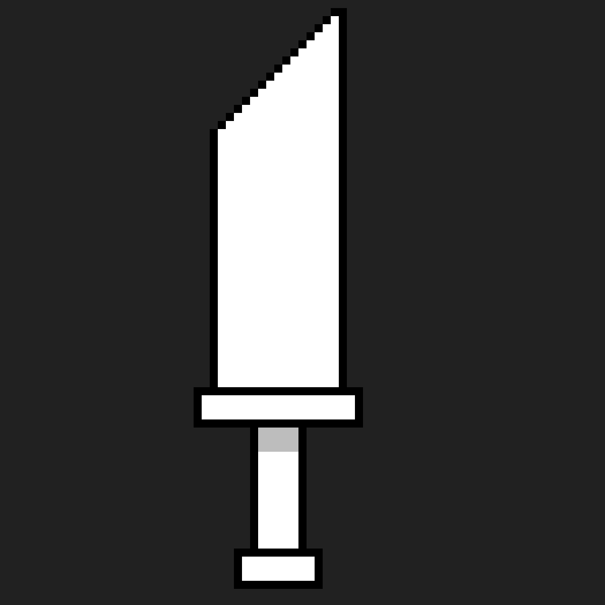 Pixilart - Buster Sword template by WhyAmIPurple