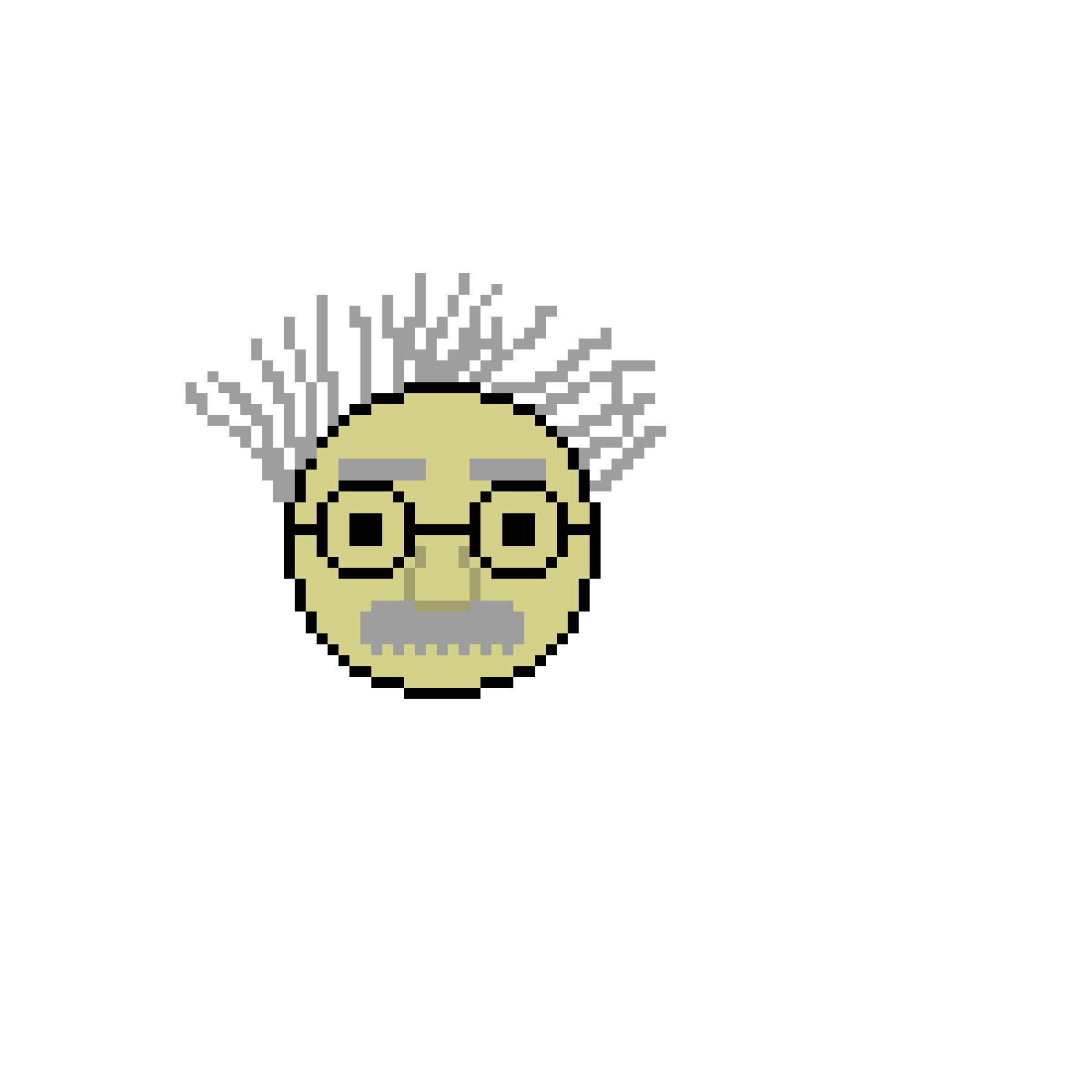 Editing Albert Einstein - Free online pixel art drawing tool - Pixilart