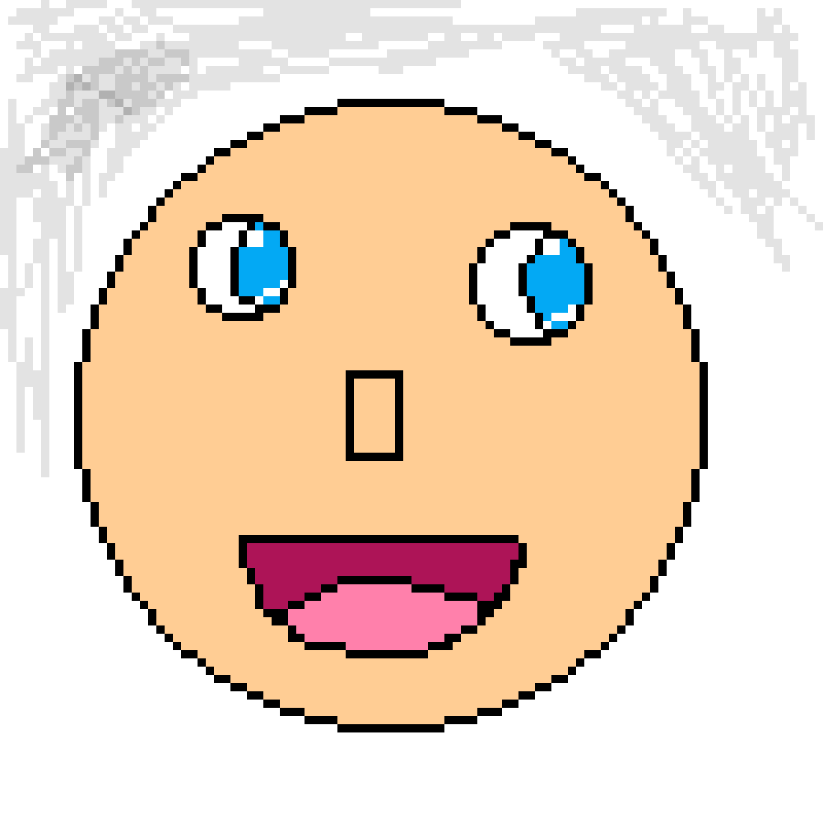 Pixilart - Smiley face by PikaUser