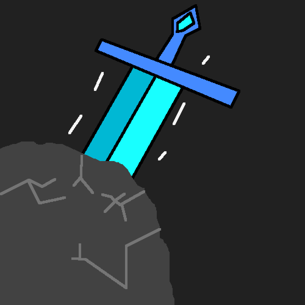 Pixilart - flying sword by splatlen