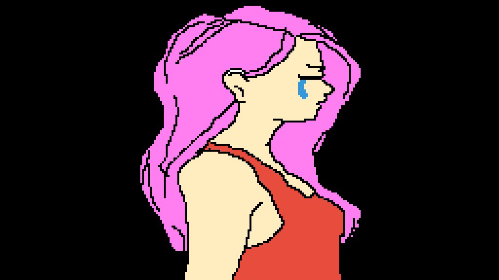 Editing Cryng girl oc - Free online pixel art drawing tool - Pixilart