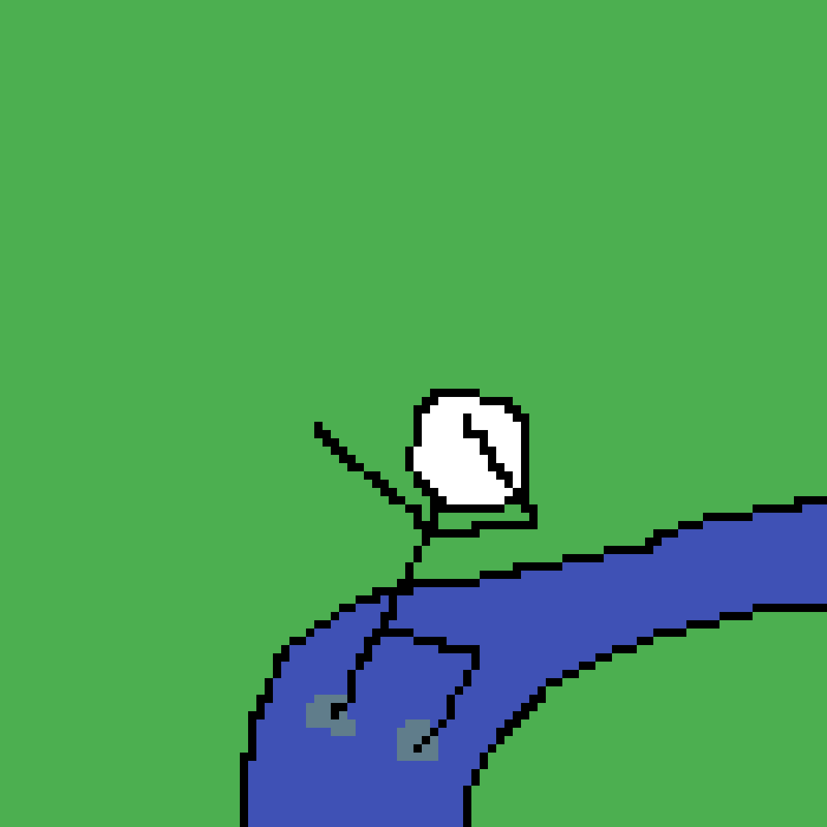 Pixilart - Dabbing Henry Stick man by willthecherry
