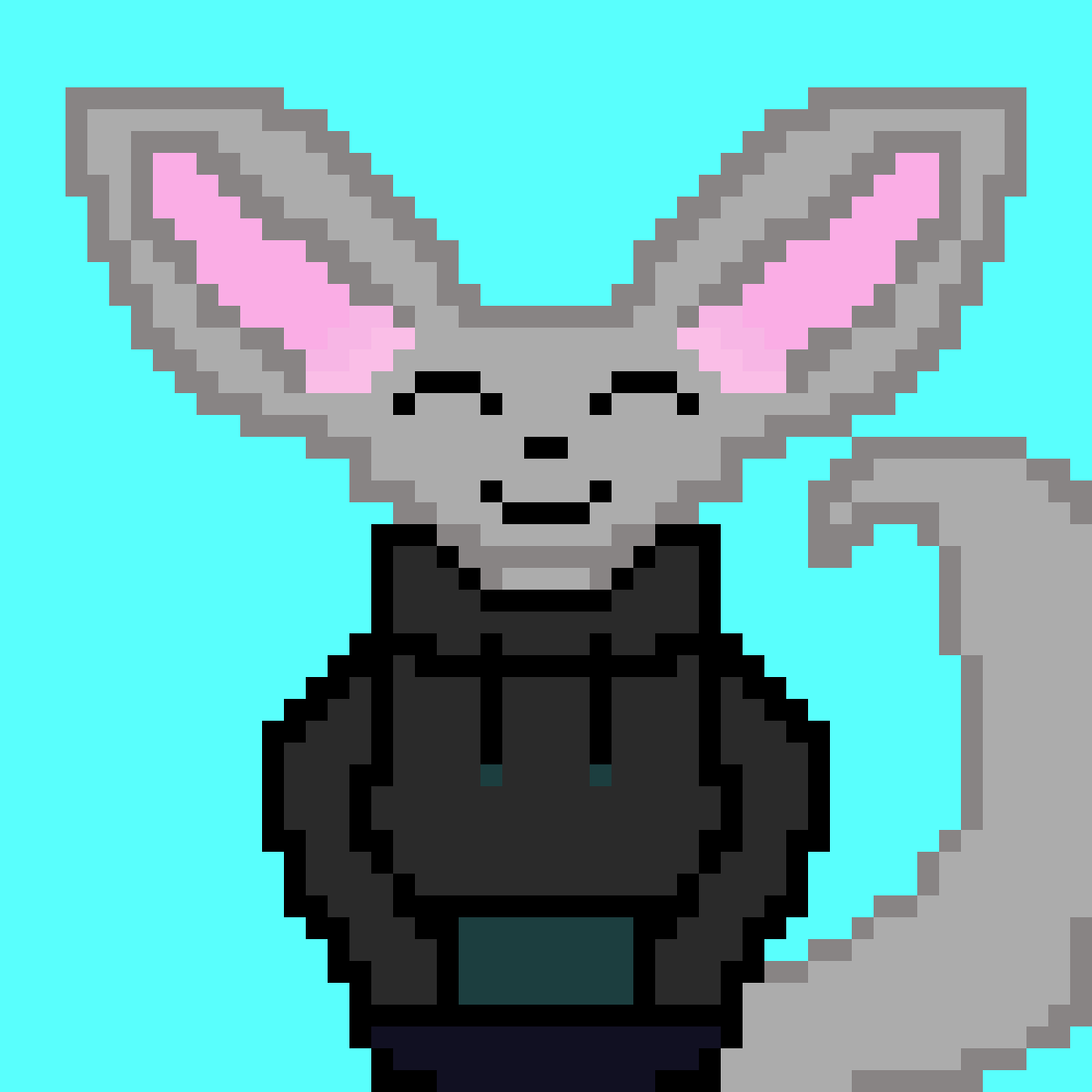 Pixilart - Androgynous Furry Base by Im-Not-A-Furry