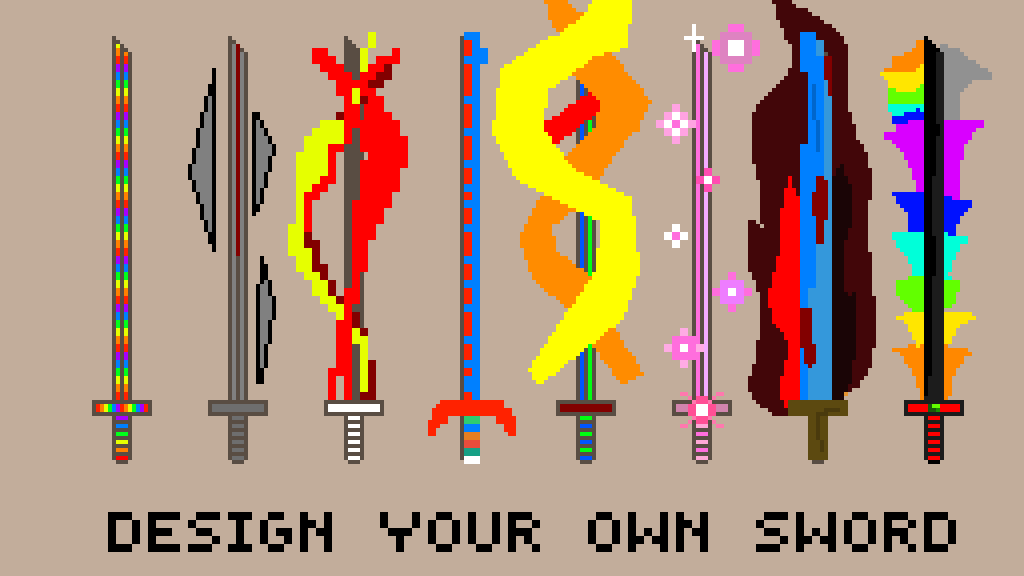 Editing Design your sword collab - Free online pixel art drawing tool ...