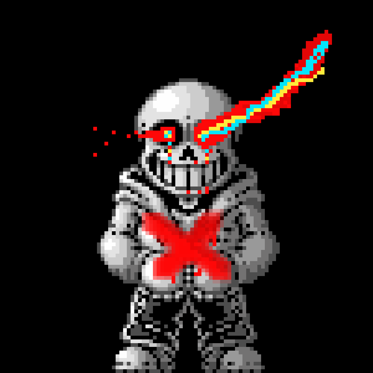 Pixilart - Sans is mad mad mad 2 by Anonymous