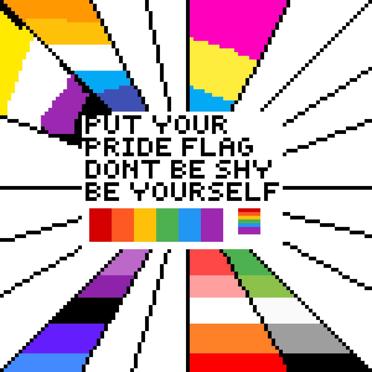 Pixilart - Add your pride flag by ImTemple
