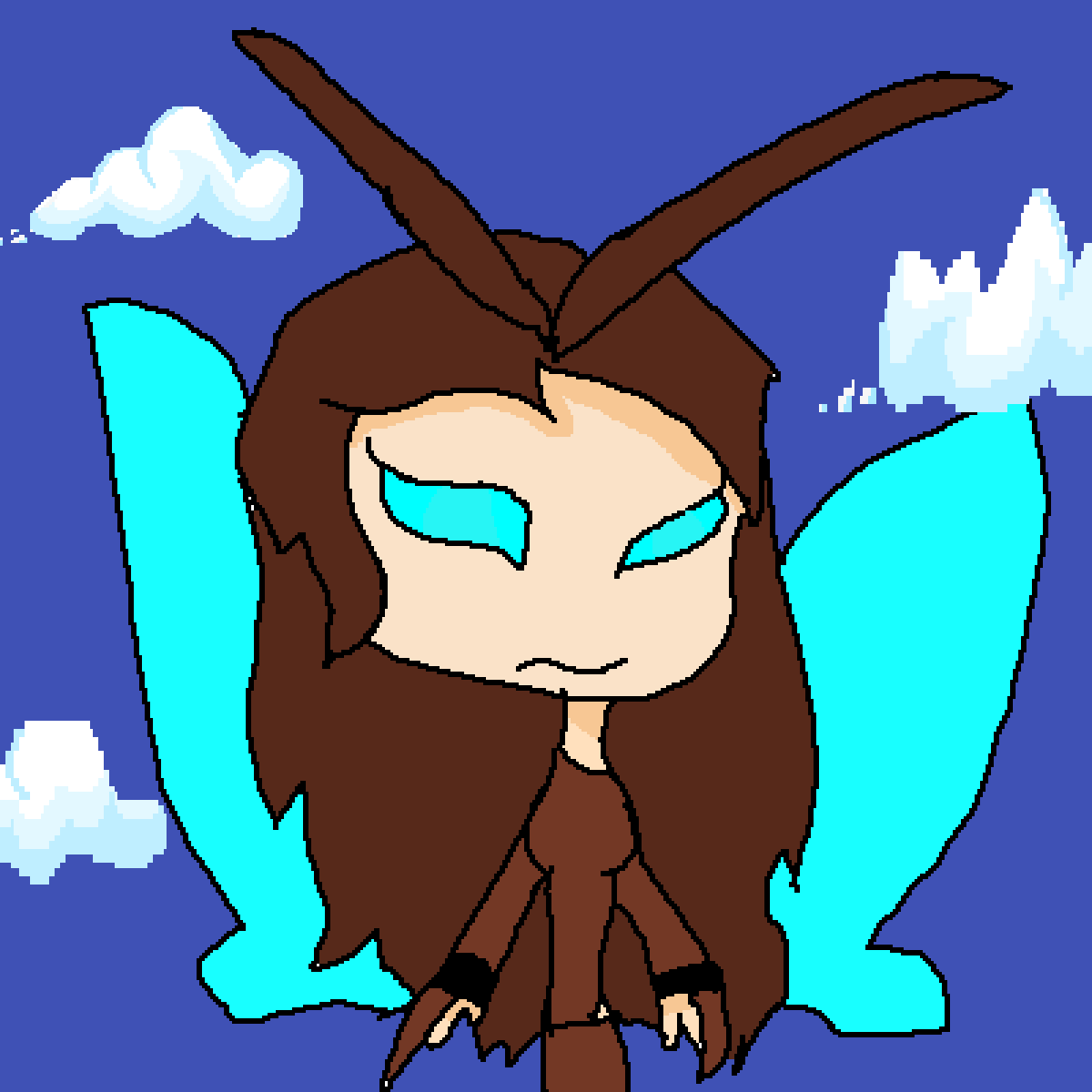Pixilart - I made Mothra by Liz-kid-4