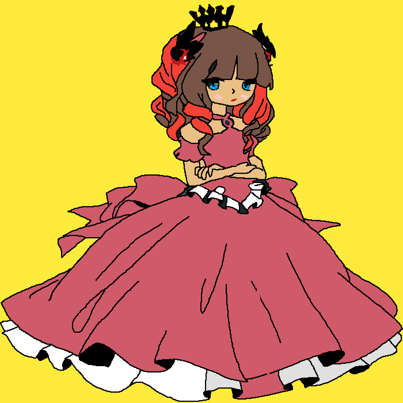 Pixilart - Pixil Queen by ashtonoffline