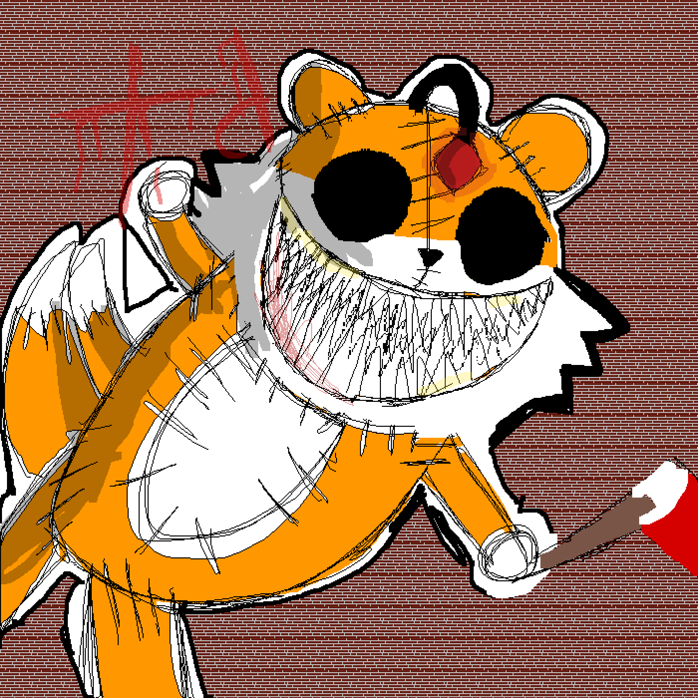 Pixilart - Tails doll by Chloe-corgi