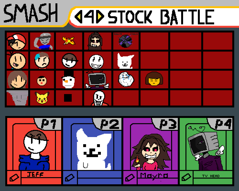 Editing super smash bros ultimate - Free online pixel art drawing tool ...