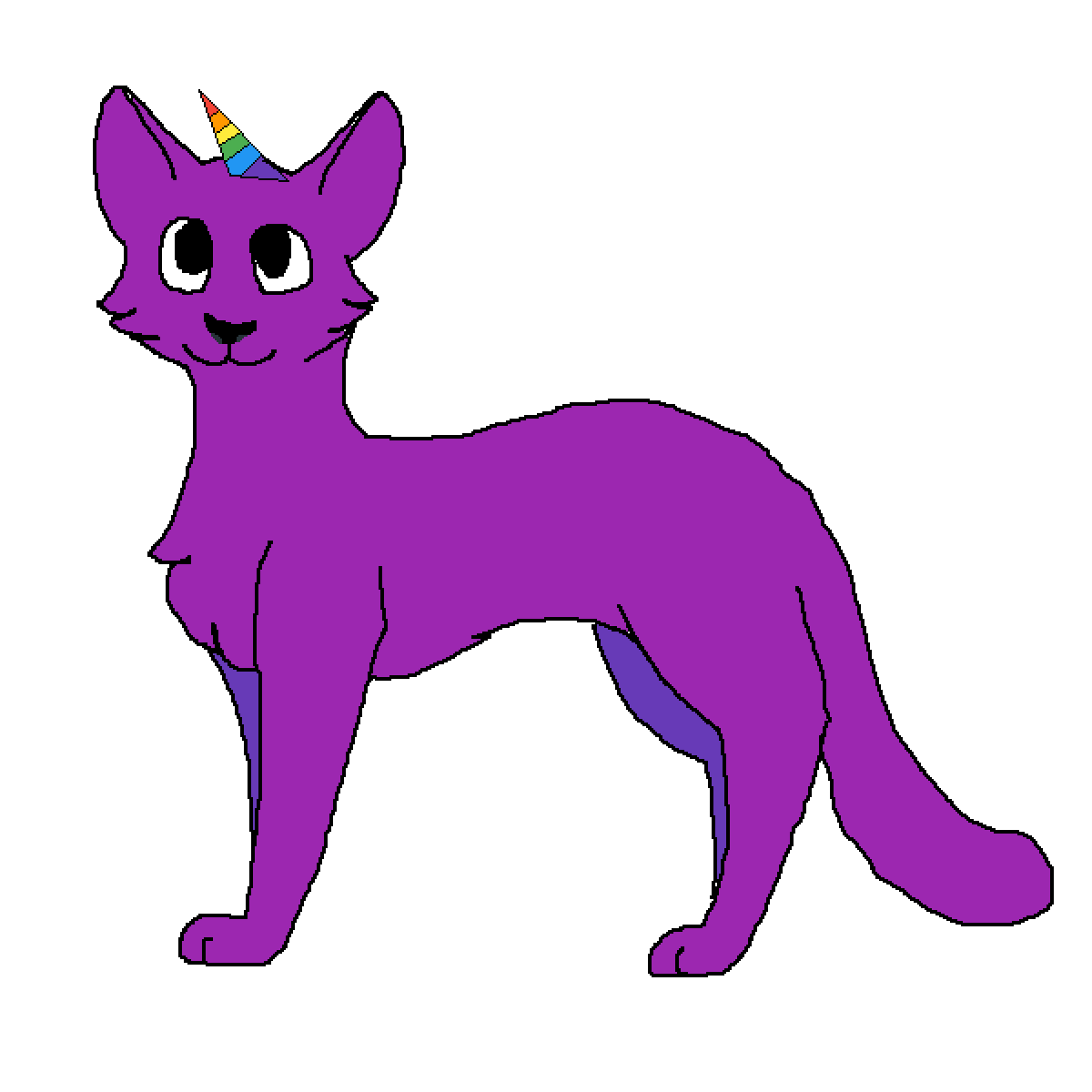 Editing unicat - Free online pixel art drawing tool - Pixilart