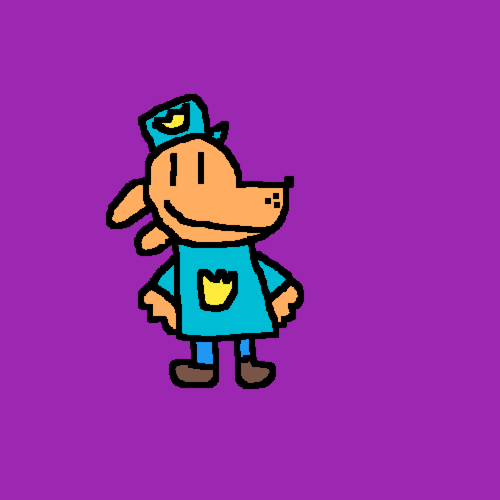 Pixilart - Dog Man by SupaBuddies